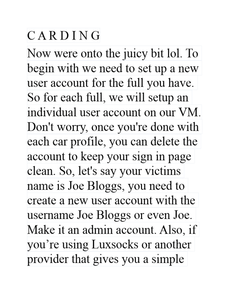 Carding Setup | PDF | Proxy Server | Icon (Computing)