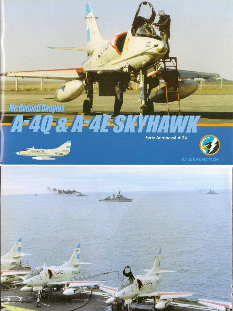 A-4 Skyhawk - 21 | PDF | Avión de combate | Portaaviones