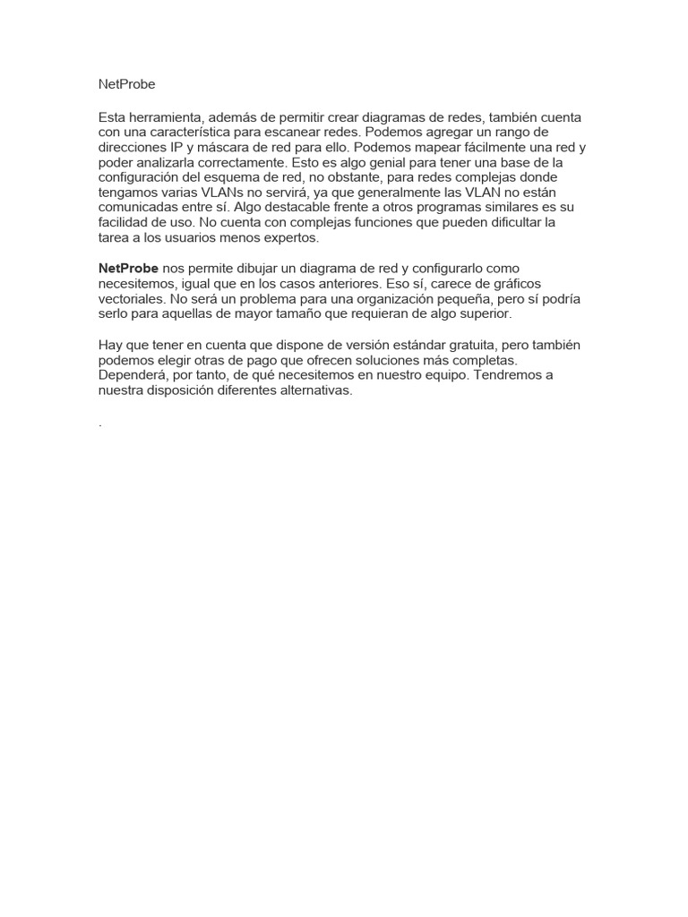 8.-Netprobe Herramienta | PDF