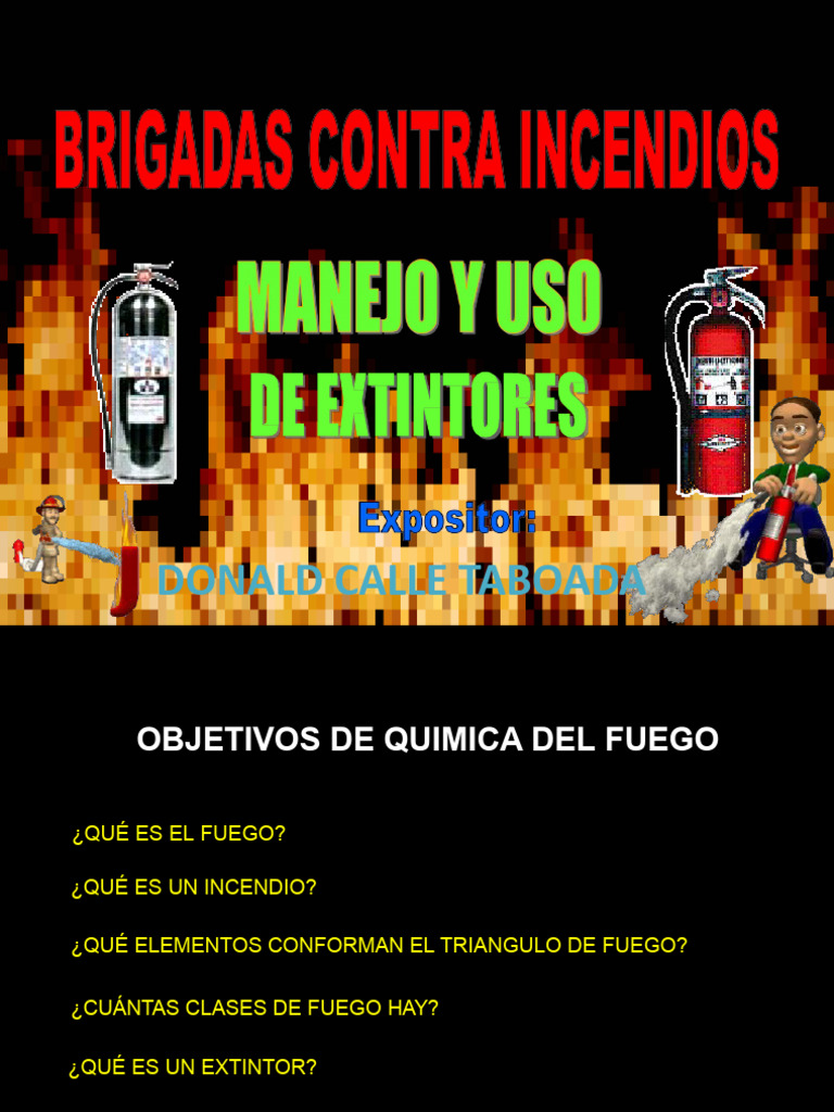 Brigadas Contra Incendios | PDF | Incendios | Transferencia de calor
