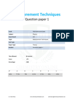 Uncertainties Questions Physics Ocr A - A Level | PDF | Significant ...