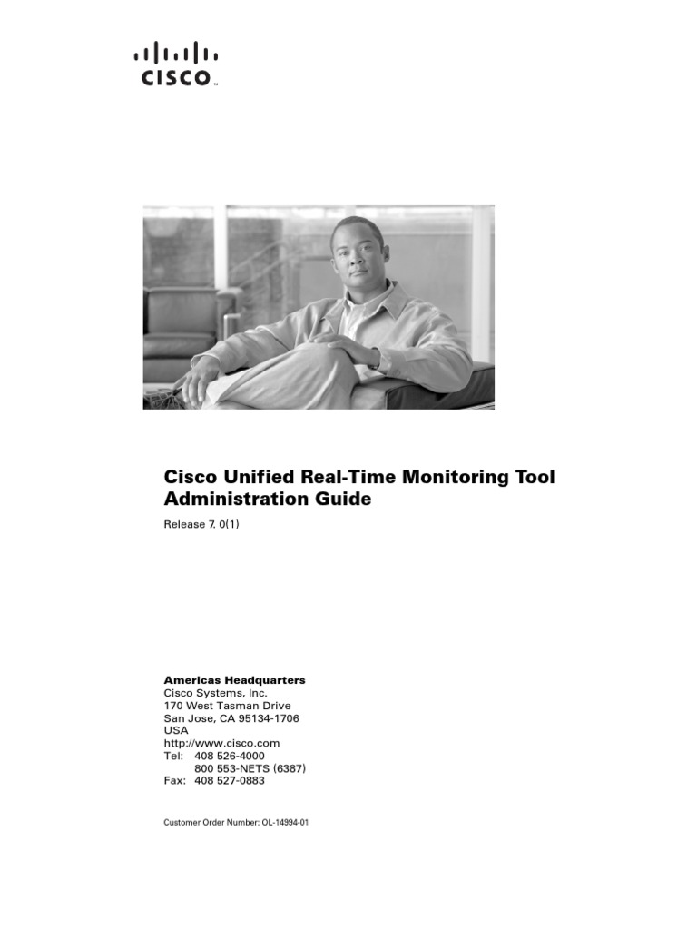 Cisco Unified Real Time Monitoring Tools Admin Guide Pdf Microsoft