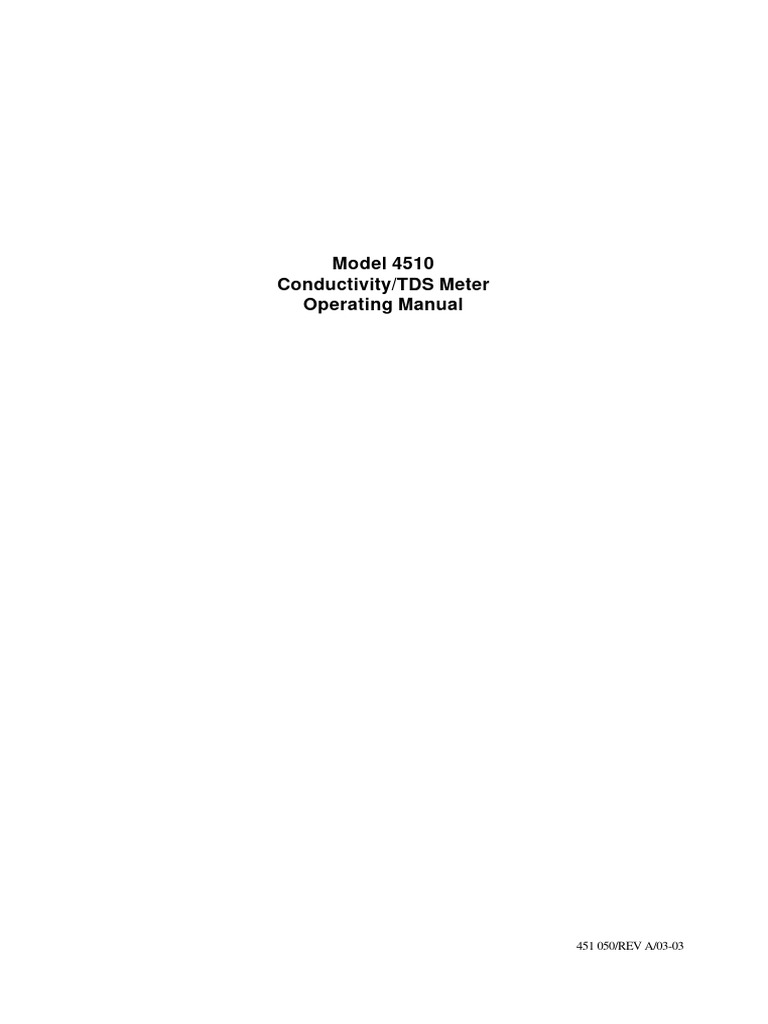 4510_Manual ( TDS) | PDF | Computer Engineering | Computing