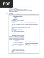 Sequencing Events Lesson Plan for Grade 3 | PDF | Lesson Plan | Lemonade