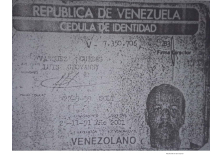 CI Luis Geovanny Vasquez | PDF