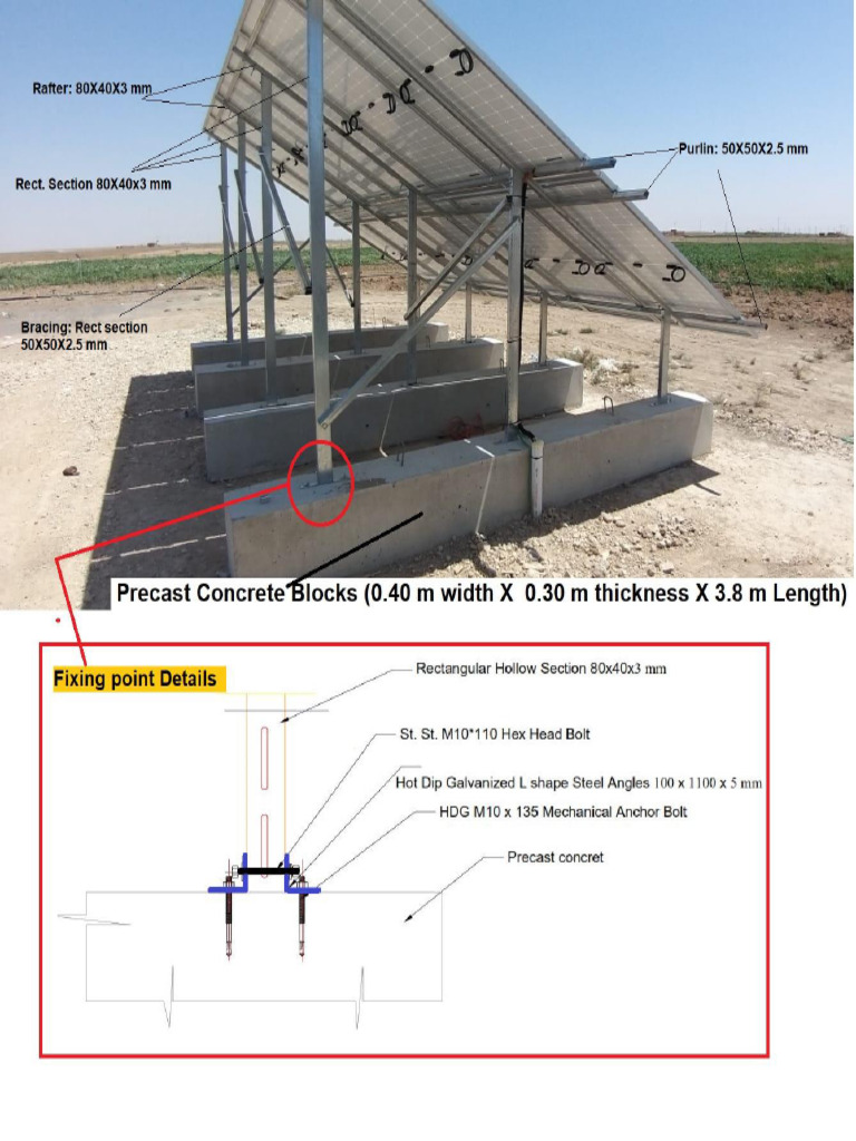 Annex - 2 - Solar Panel Rack | PDF
