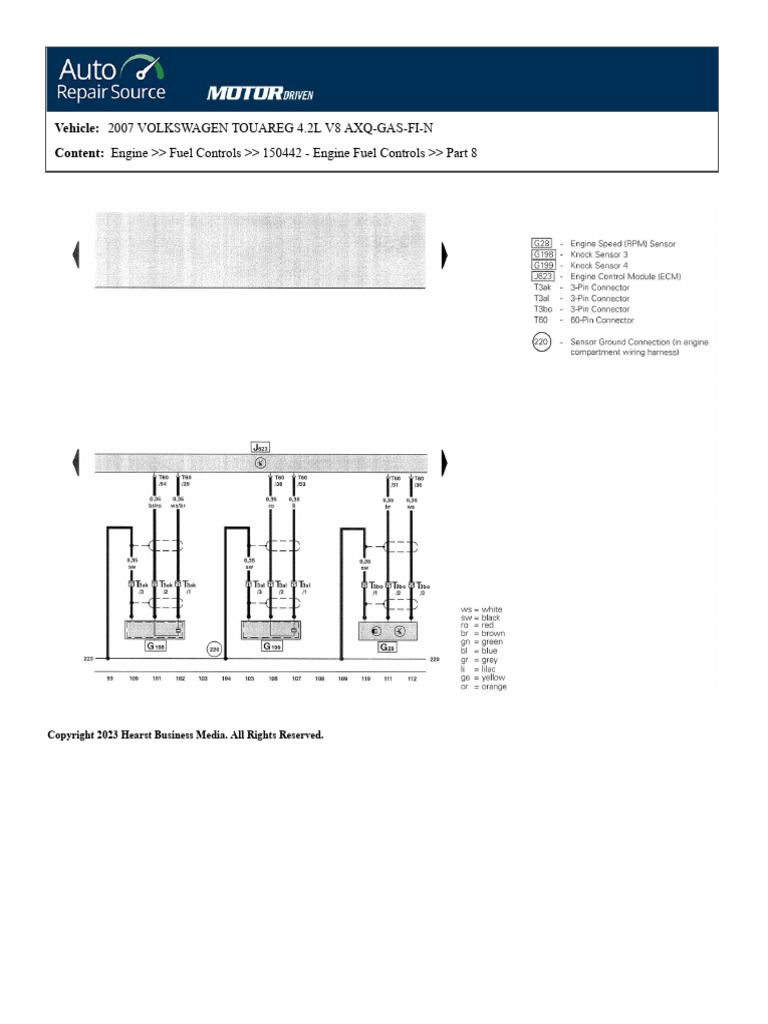 Engine Speed RPM Sensor P0322 | PDF
