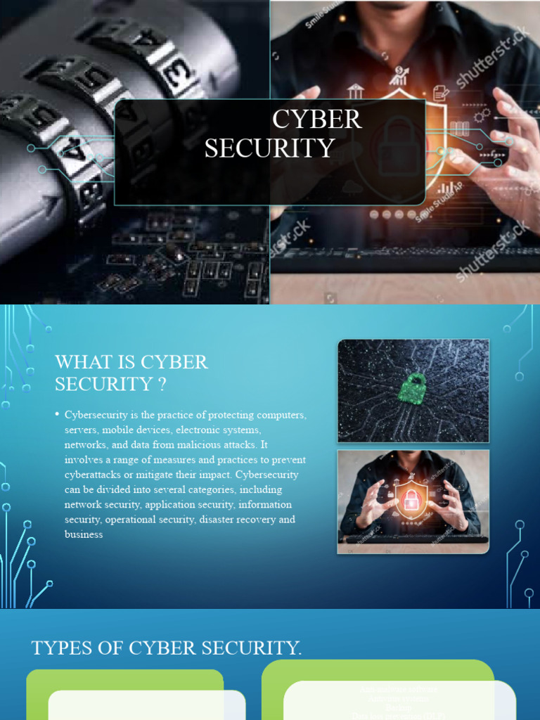 CYBER SECURITY. | PDF | Computer Security | Security