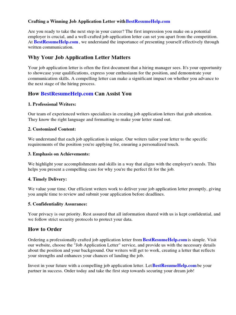 Job Application Letter Sample Nursing | PDF | Nursing | Résumé