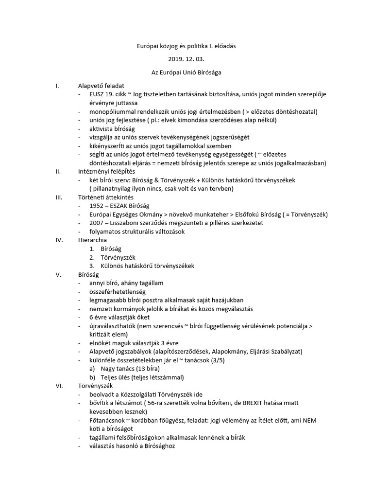 EKP I Előadás | PDF