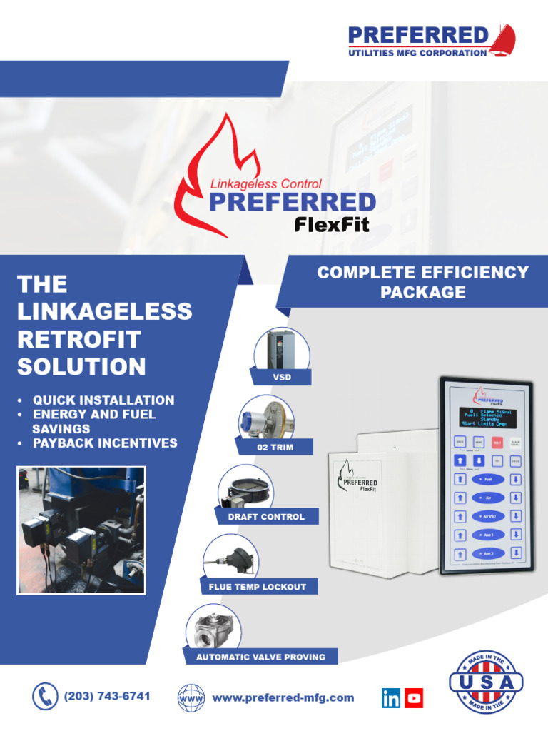 FlexFit Sell Sheet Final | PDF | Boiler | Valve