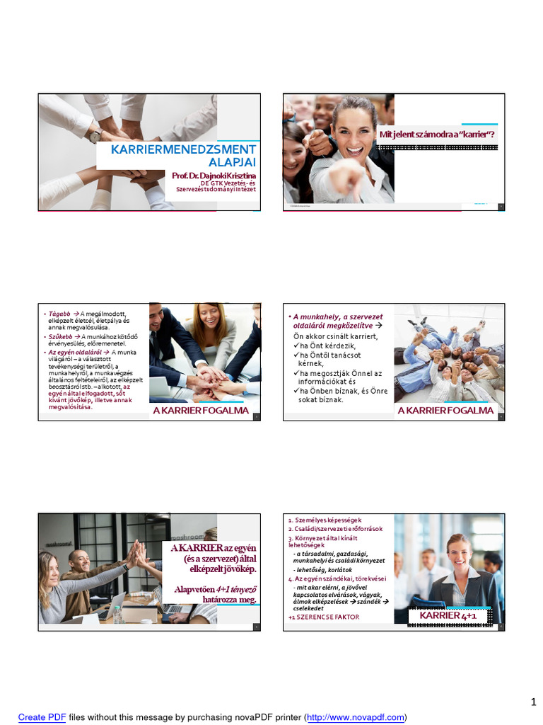 11 Karrier BSC DK 2023ősz | PDF