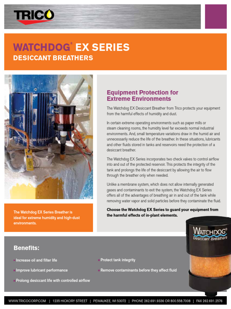 Watchdog Breather Extreme Humidity | PDF | Humidity | Adsorption