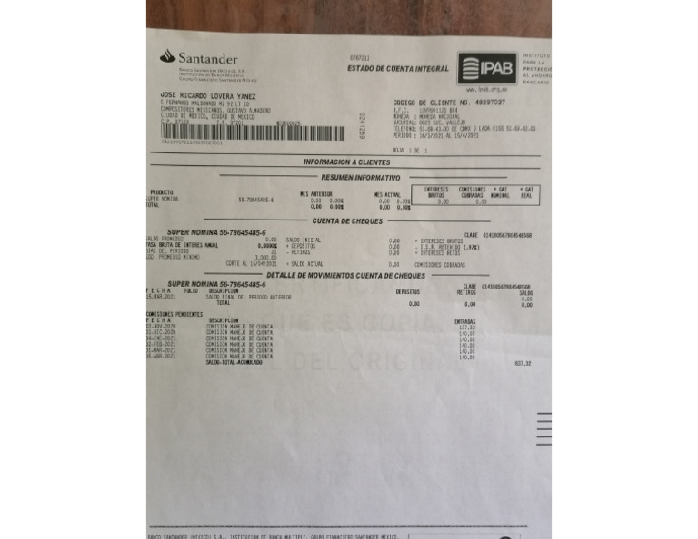 Clabe Interbancaria | PDF