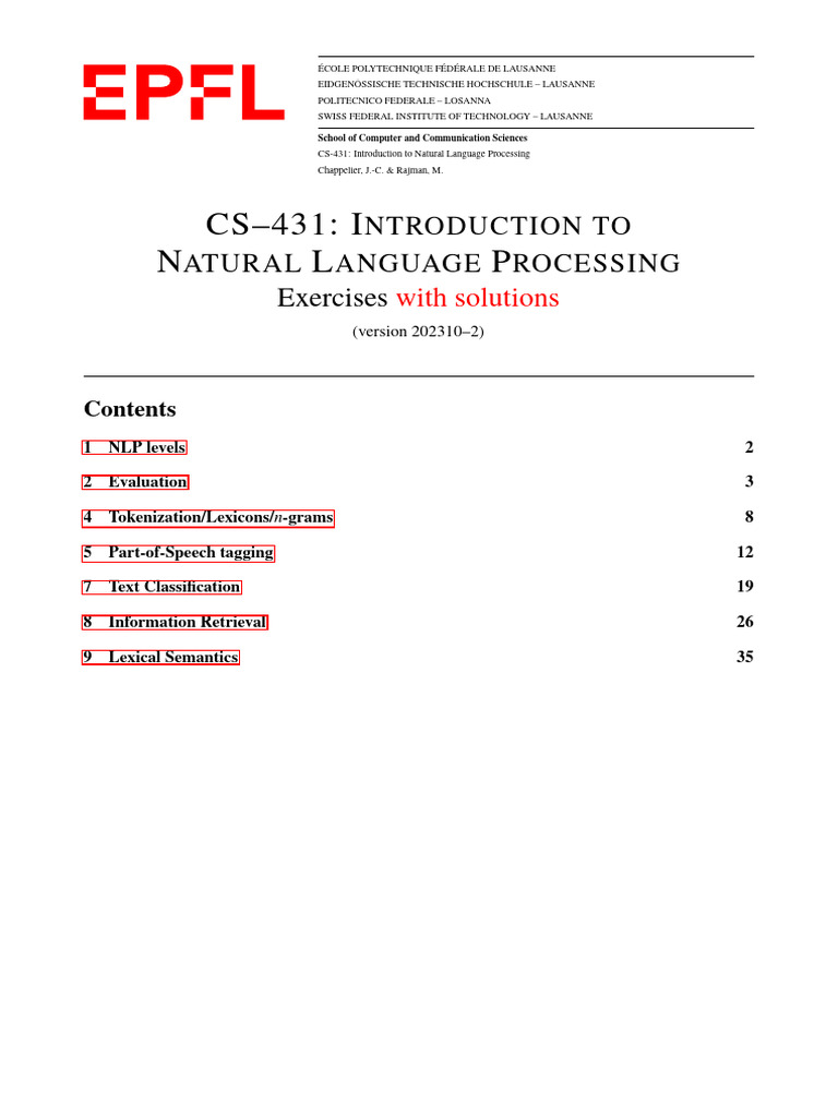 Exercises Solutions | PDF | Accuracy And Precision | Cognitive Science Exercises Solutions | PDF | Accuracy And Precision | Cognitive Science