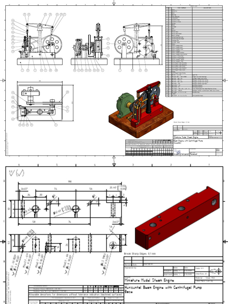 Projet Pompes | PDF | Piston | Engines