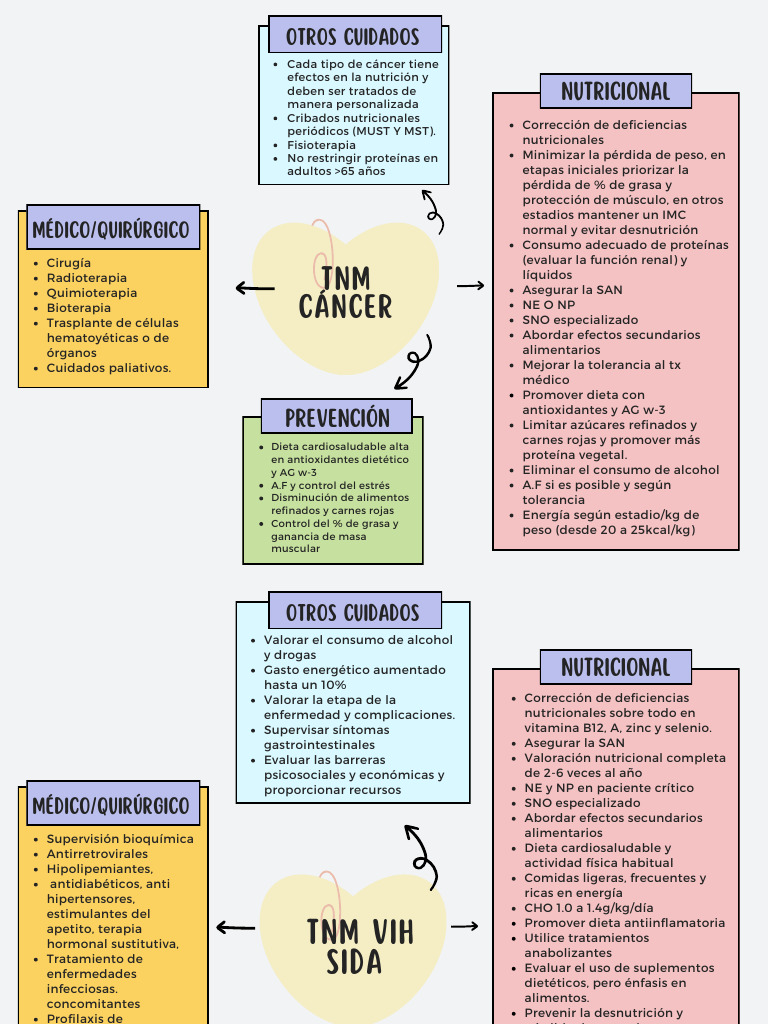 TNM Cáncer y Vih Sida | PDF | Dieta | Cáncer