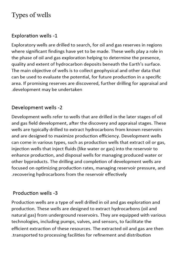 The Report | PDF | Casing (Borehole) | Oil Well