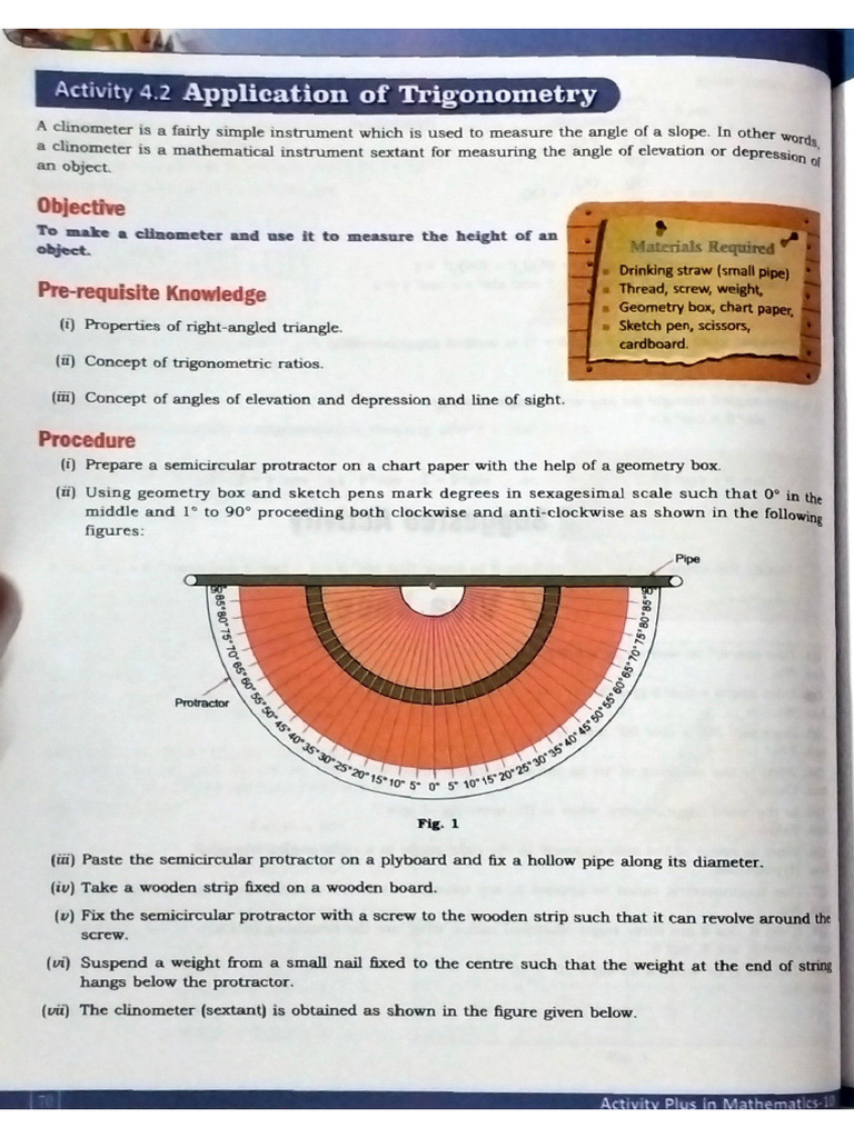 Application of Trigonometry | PDF
