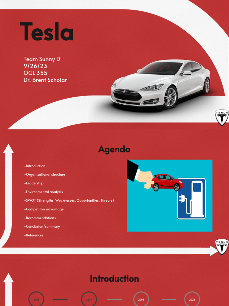 Tesla Executive Summary | PDF | Electric Vehicle | Elon Musk
