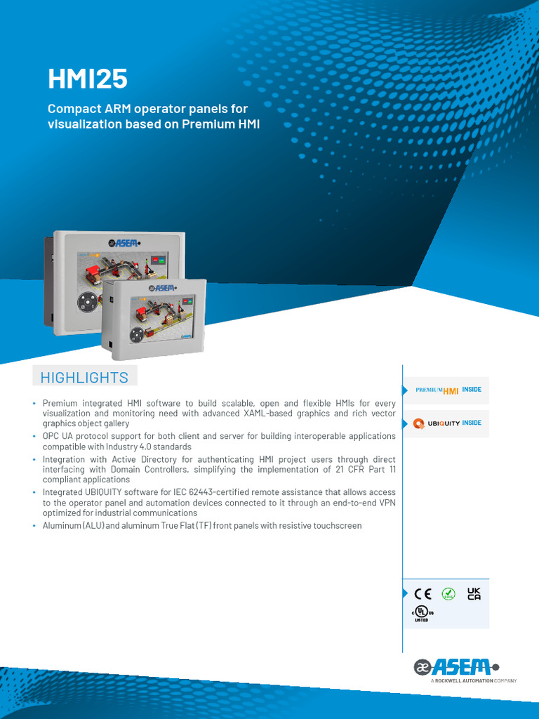 Hmi 25 en | PDF | User Interface | Computer Hardware