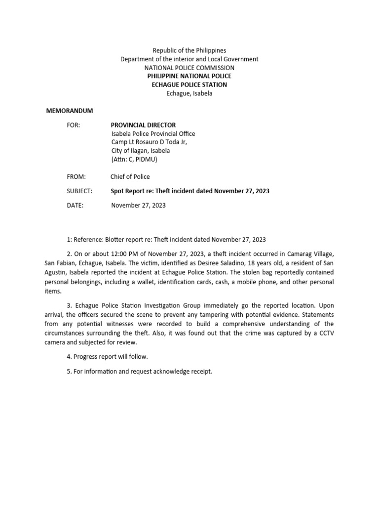 SPF Report | PDF | Arrest | Criminal Justice