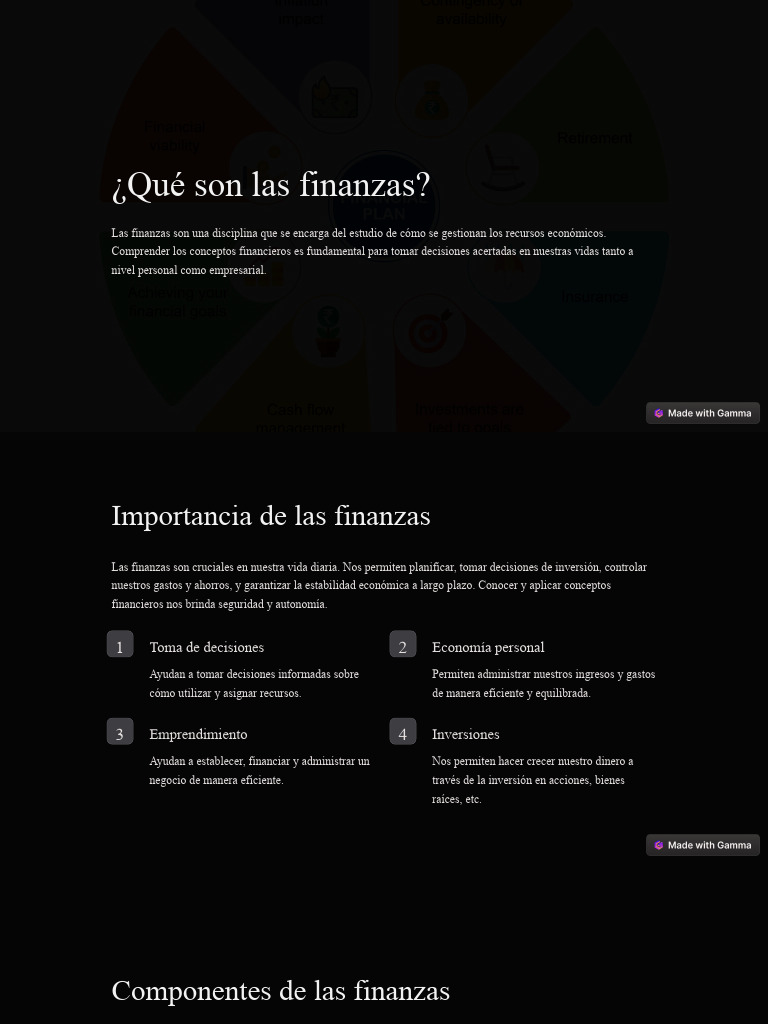 Que Son Las Finanzas | PDF | Finanzas personales | Negocios económicos