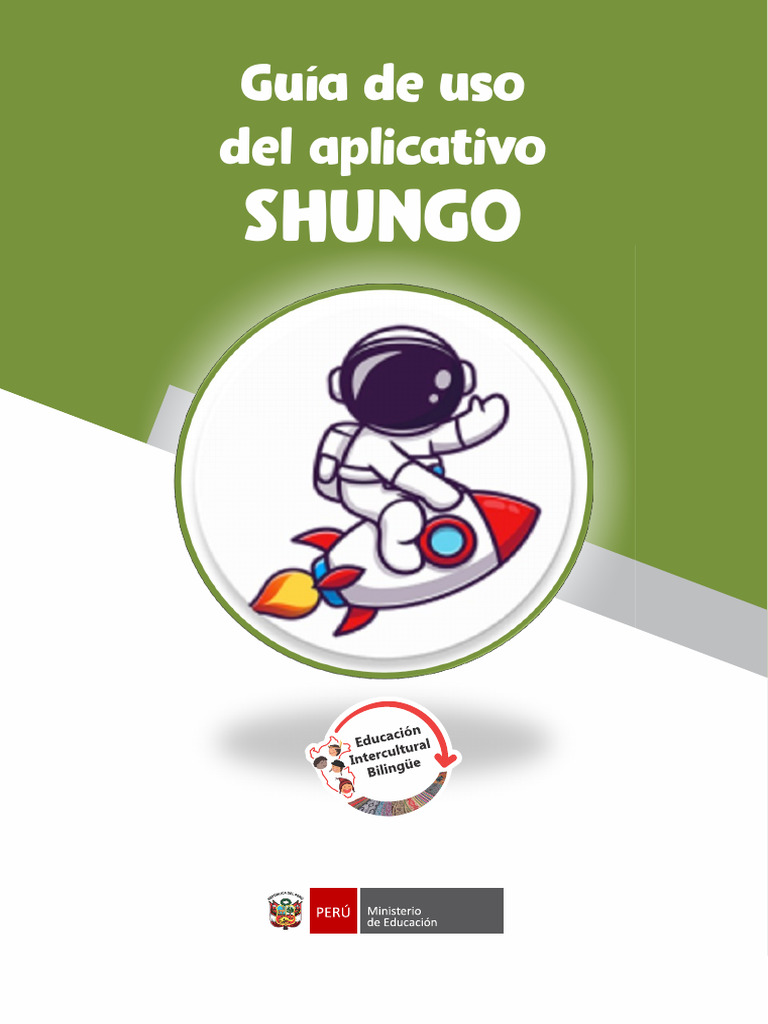Guía del aplicativo SHUNGO | PDF | Aprendizaje | Plantas