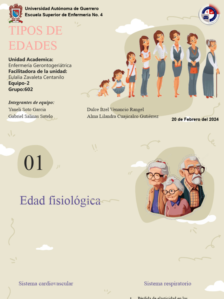 TIPOS DE EDADES | PDF | Hueso | Osteoporosis