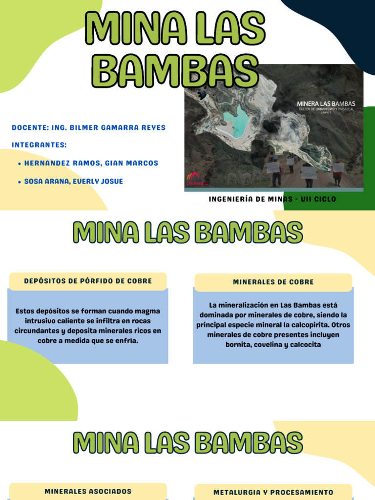 Las Bambas | PDF | Roca (geología) | Minerales