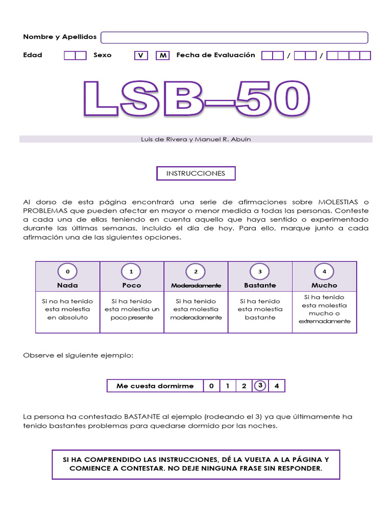 LSB - 50 para Imprimir | PDF
