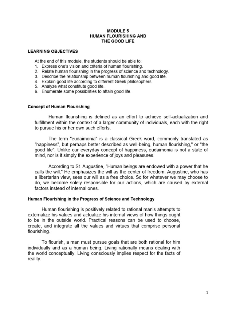 Module 5-STS | Download Free PDF | Happiness | Cognition