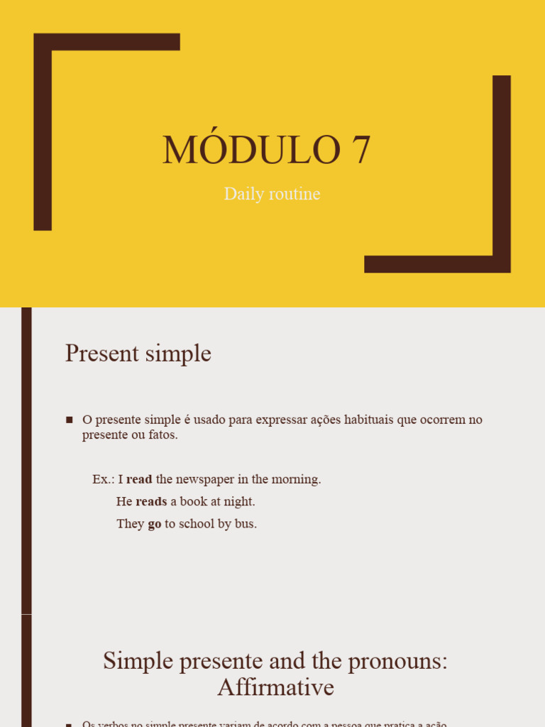 Modulo 7 | PDF | Morphology | Human Communication