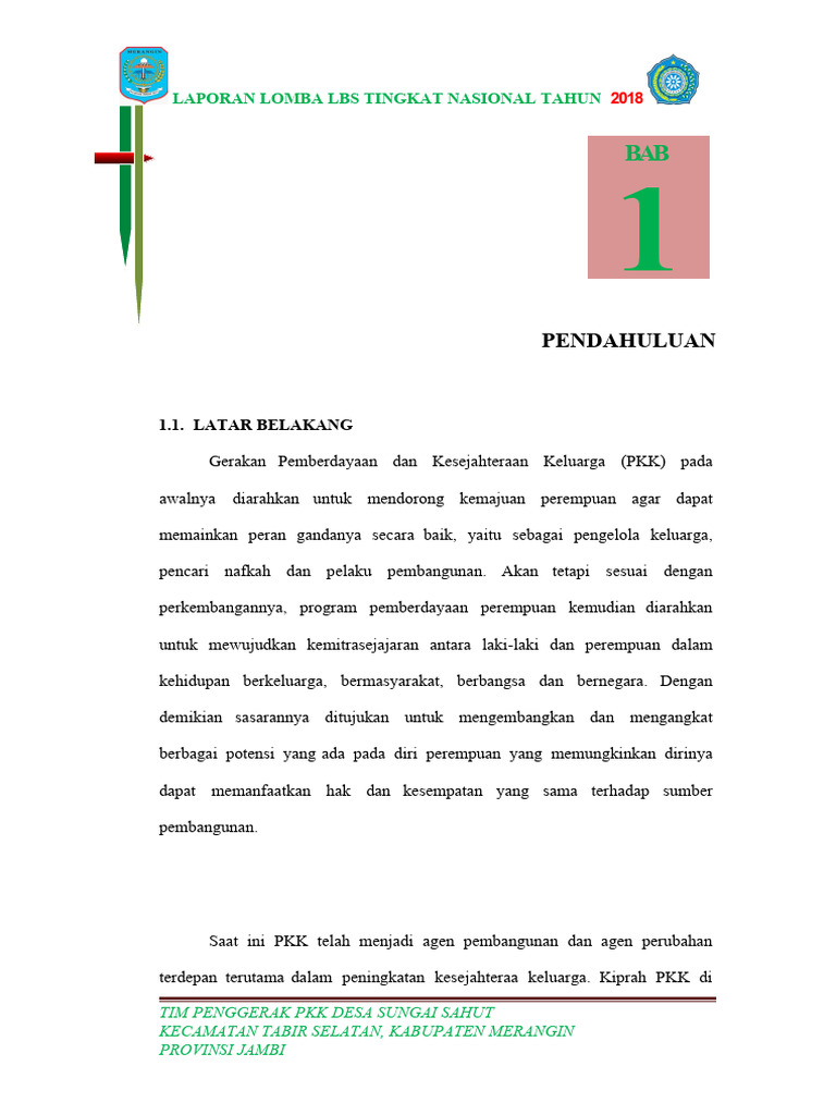 PROFIL LBS SPA NASIONAL 2018 New | PDF