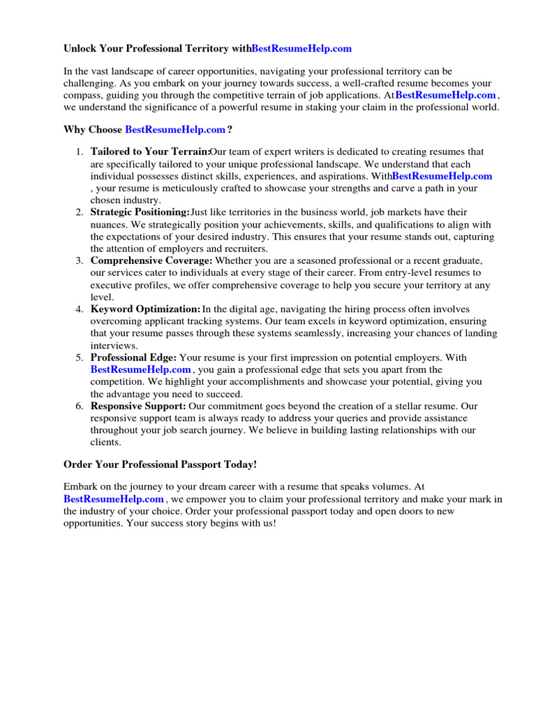 Territory Sales Manager Resume | PDF | Sales | Résumé