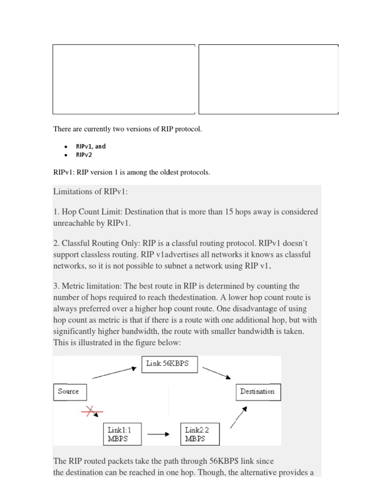 RIP Routing Fundamentals | PDF | Router (Computing) | Network Layer Protocols