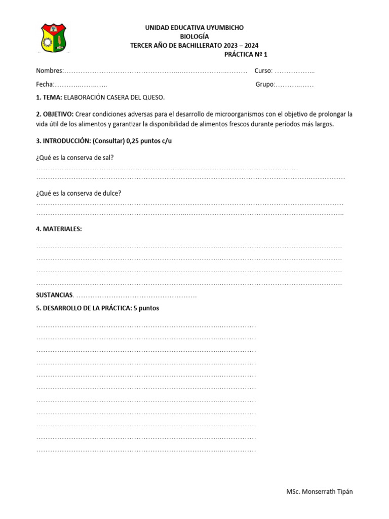 Elaboración Casera de Queso y Conservas | PDF | Alimentos