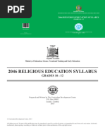 Religious Education Teaching Module Form 1 | PDF | Learning | Faith