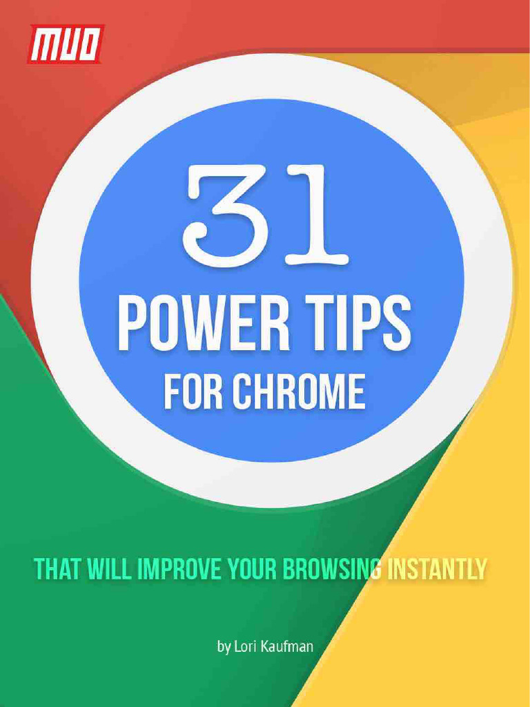 31 Power Tips For Chrome | PDF | Http Cookie | Computing