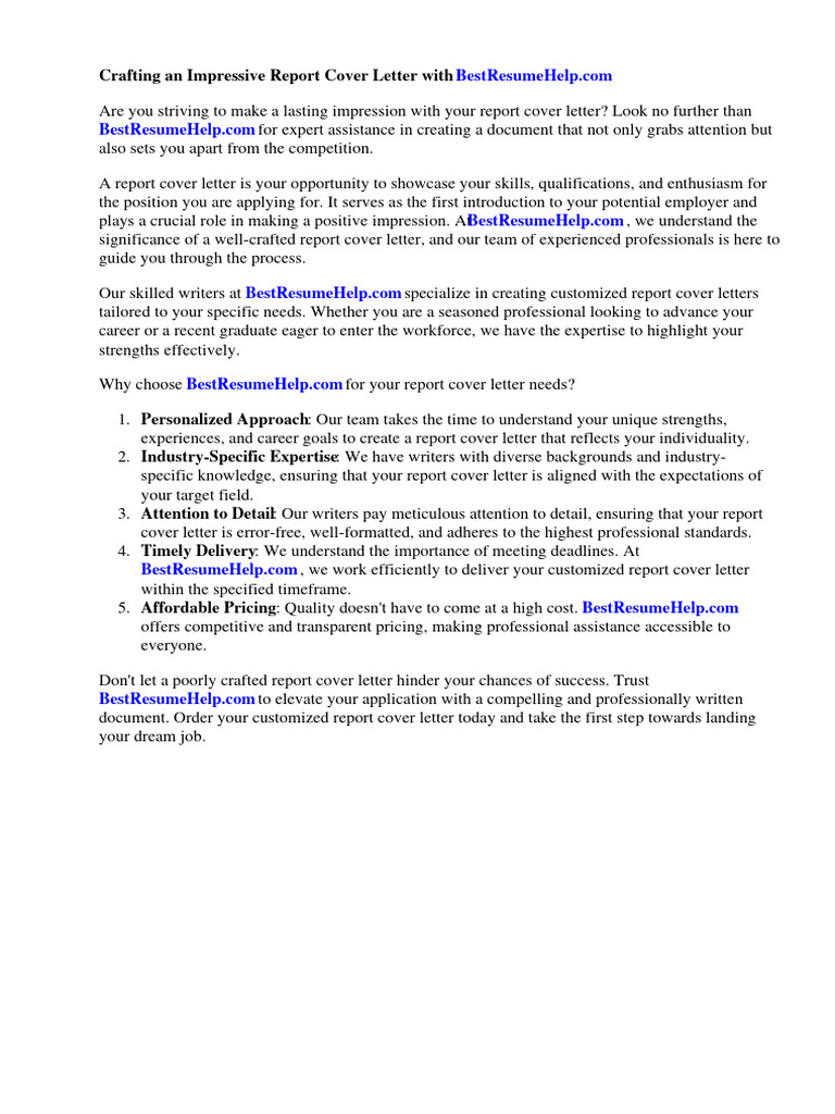 Report Cover Letter | PDF | Joe Biden | Data Analysis