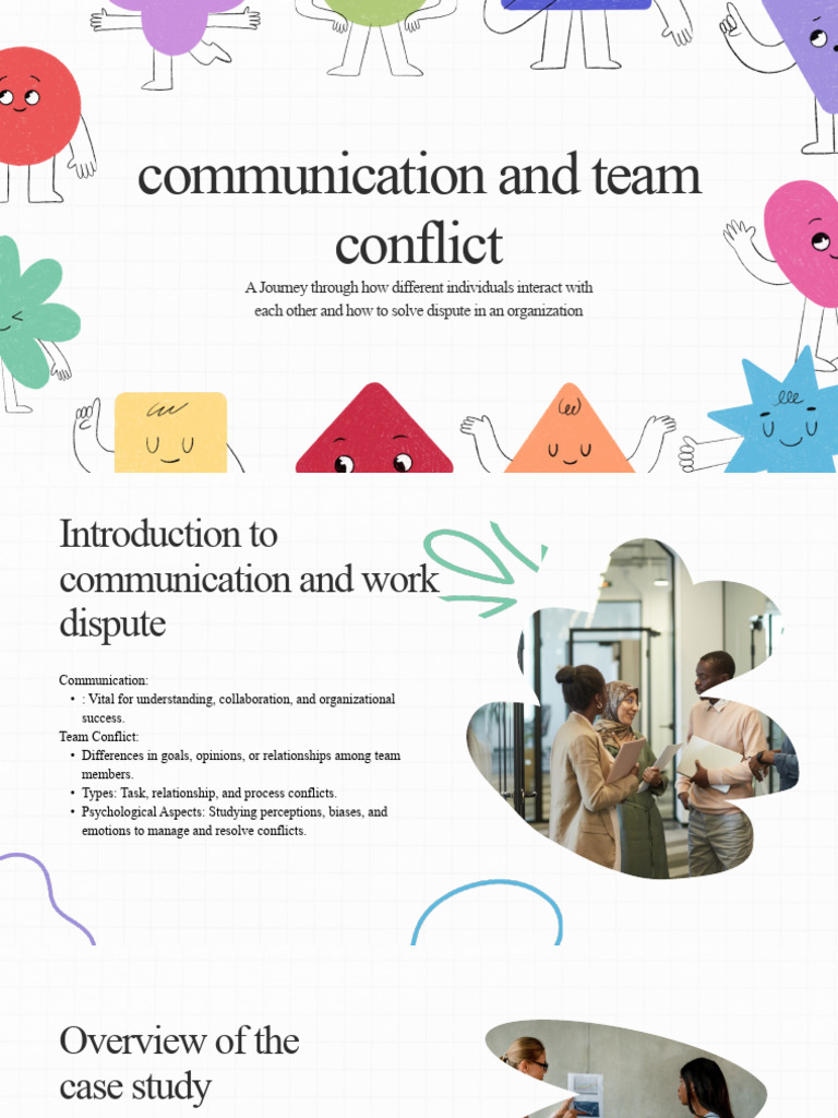 Communication and Team Conflict - 20231213 - 230917 - 0000 | PDF | Leadership | Mediation