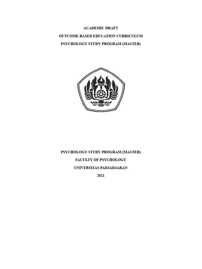 Academic Manuscript Psychology Study Programme - Docx 1 | PDF | Science | Psychology