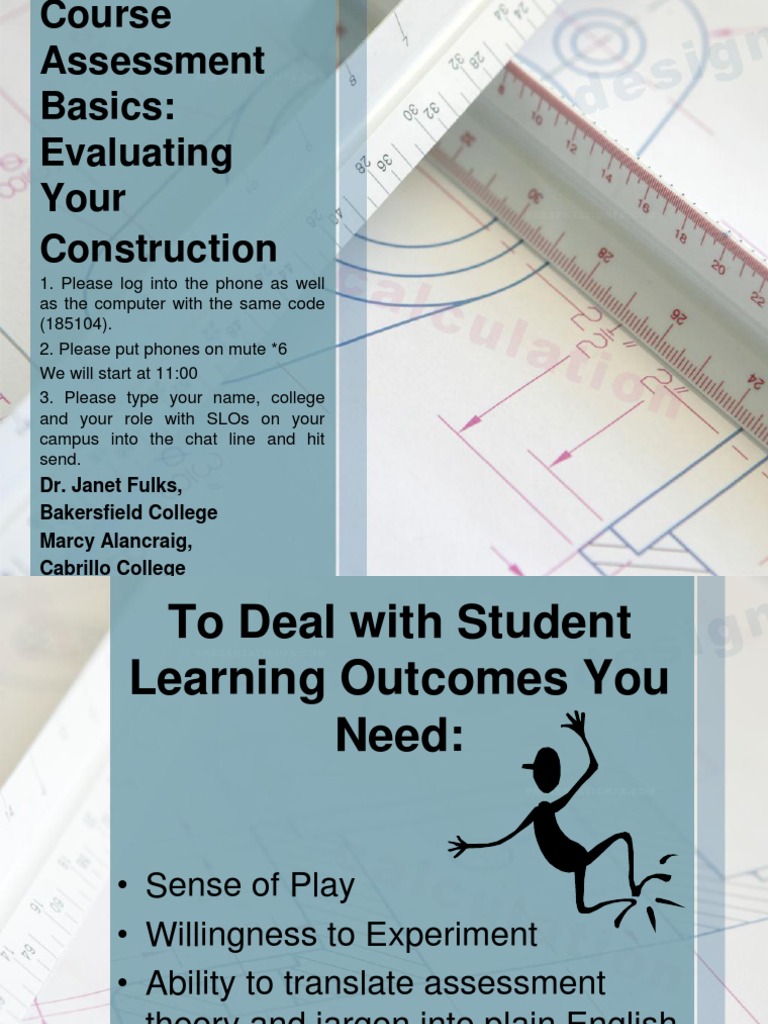 Dr. Janet Fulks, Bakersfield College Marcy Alancraig, Cabrillo College ...