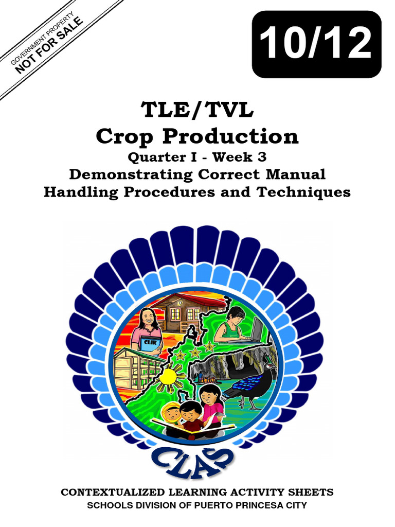 Tle/Tvl Crop Production: Demonstrating Correct Manual Handling ... Tle/Tvl Crop Production: Demonstrating Correct Manual Handling ...