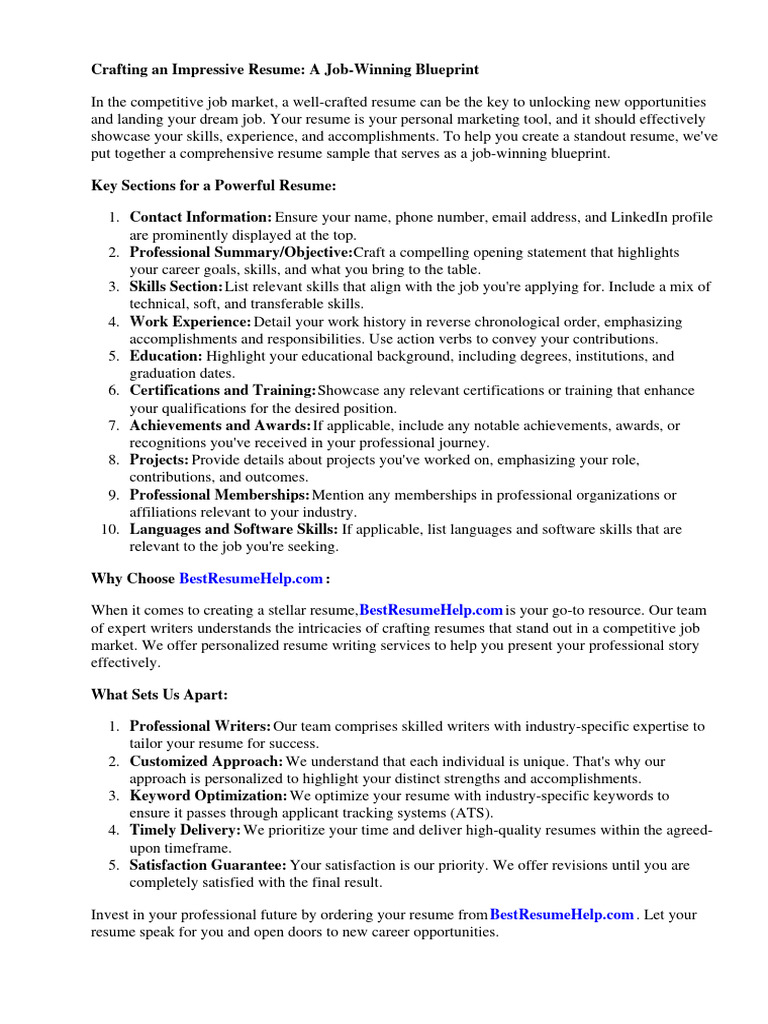Resume Sample For Job | PDF | Résumé | Tablet (Pharmacy)