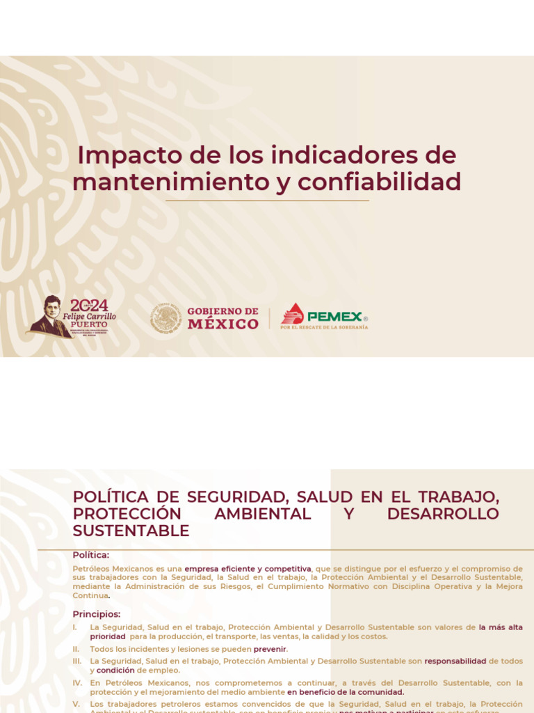 Impacto de Los Indicadores de Mantenimiento y Confiabilidad | PDF | Business | Sustentabilidad
