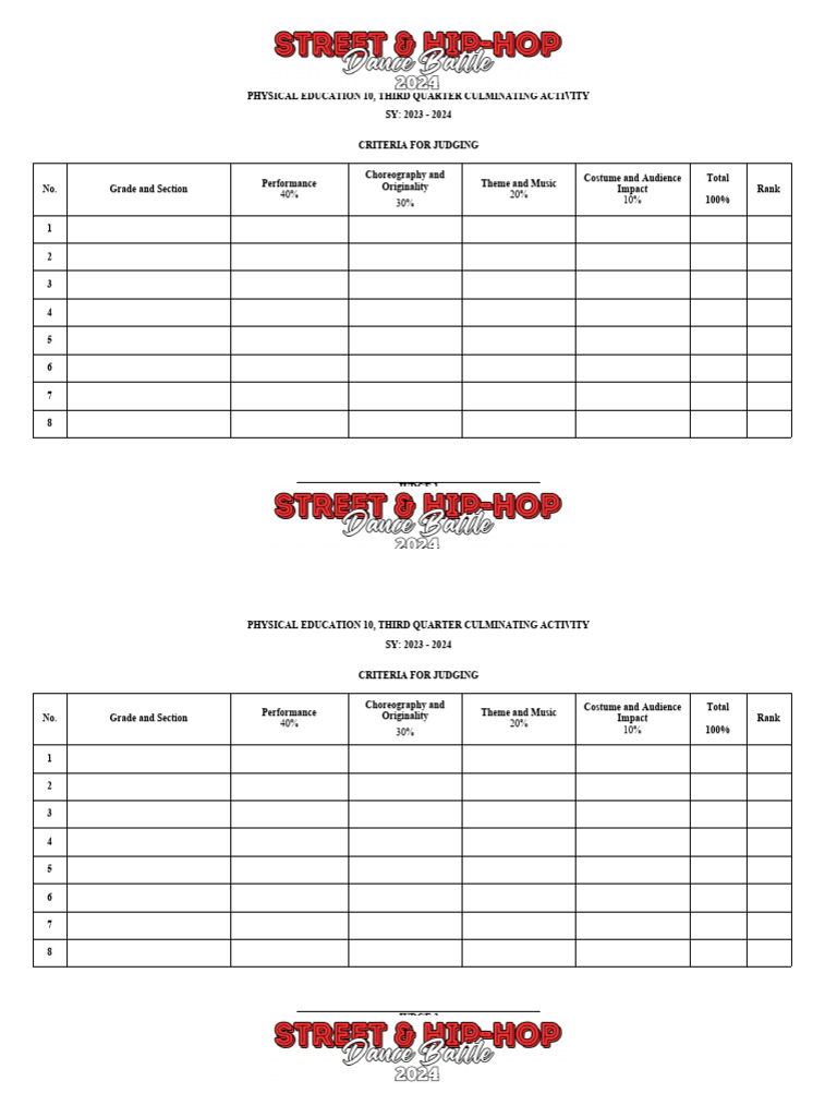 Tabulation Form | PDF