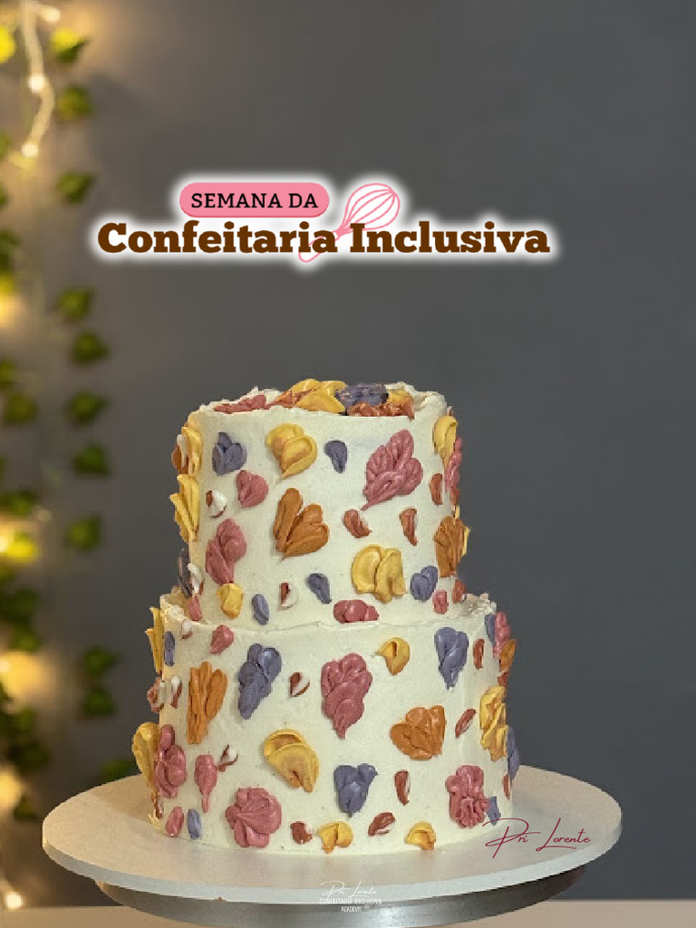 Semana Da Confeitaria Inclusiva Pdf Pdf Bolos Chocolate