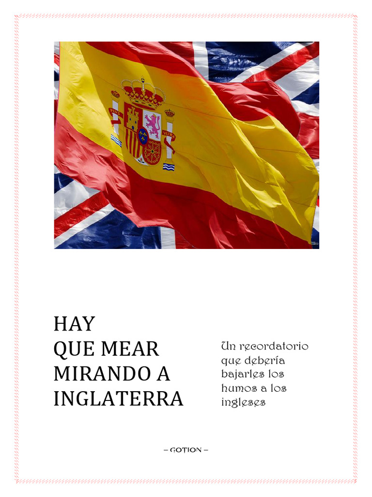 Hay Que Mear Mirando A Inglaterra | PDF | Militar | Guerra