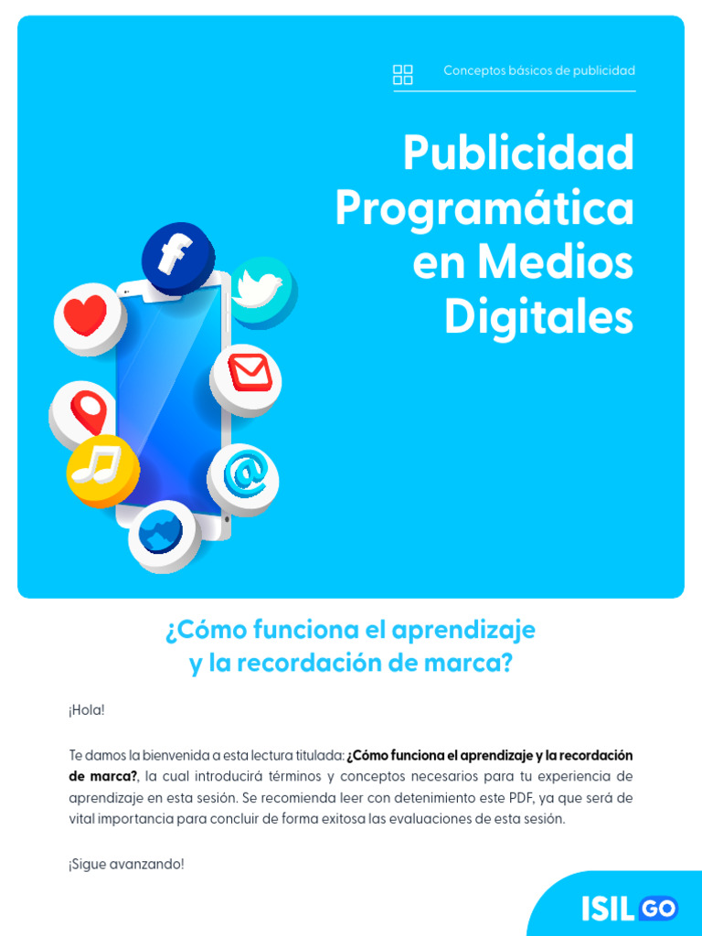 Publicidad en Medios Digitales - by Usil | PDF | Publicidad | Marca